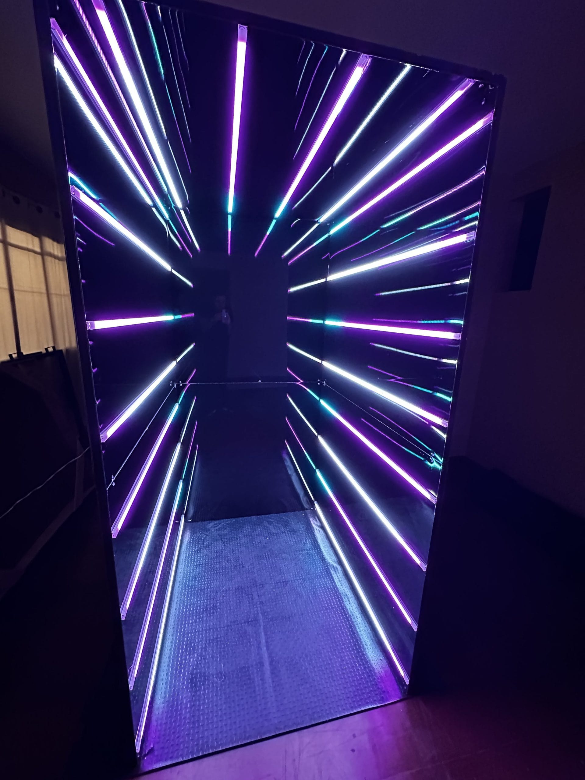 Túnel de Led Infinity para eventos | Click's Vip