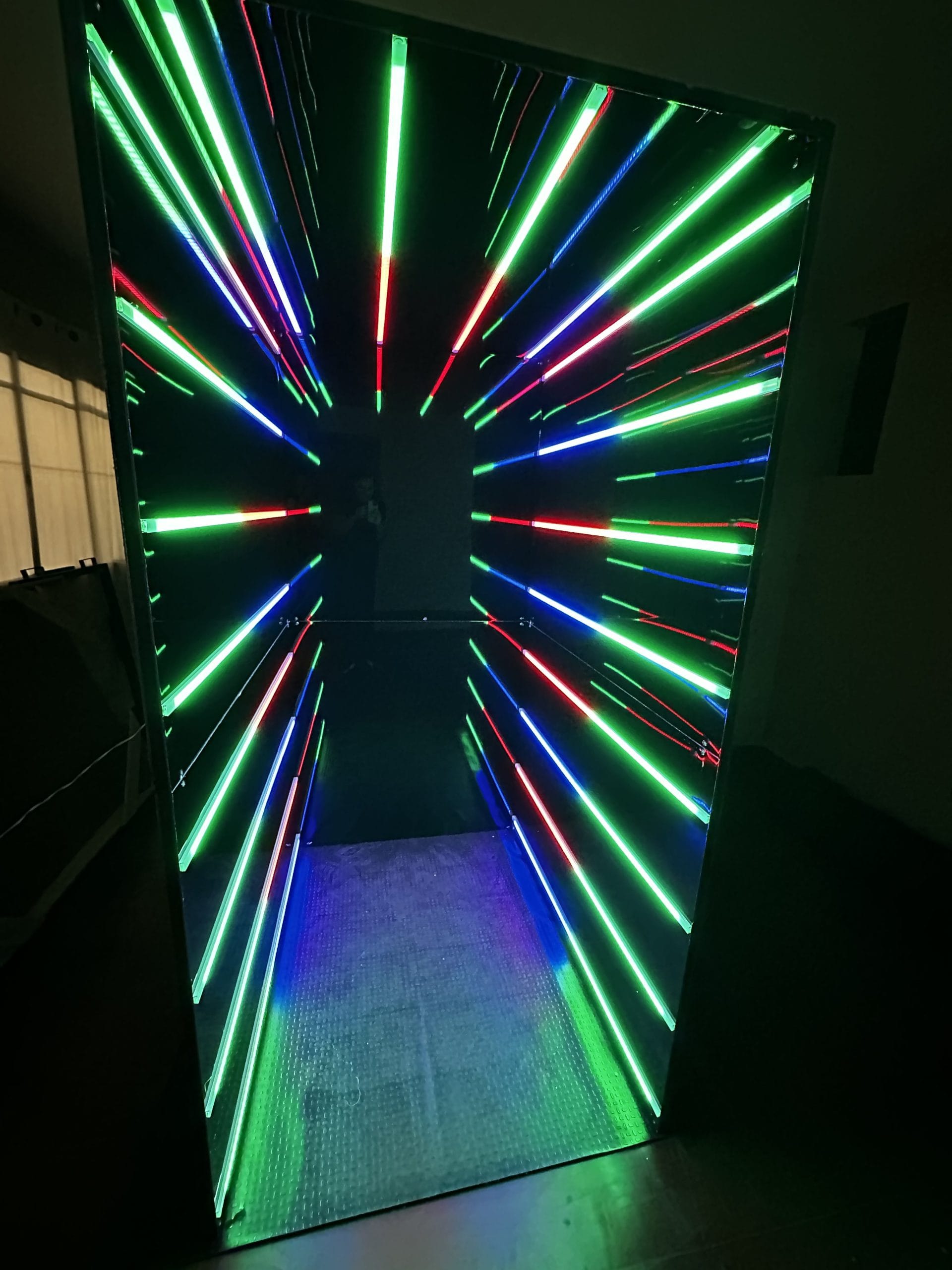 Túnel de Led Infinity para eventos | Click's Vip